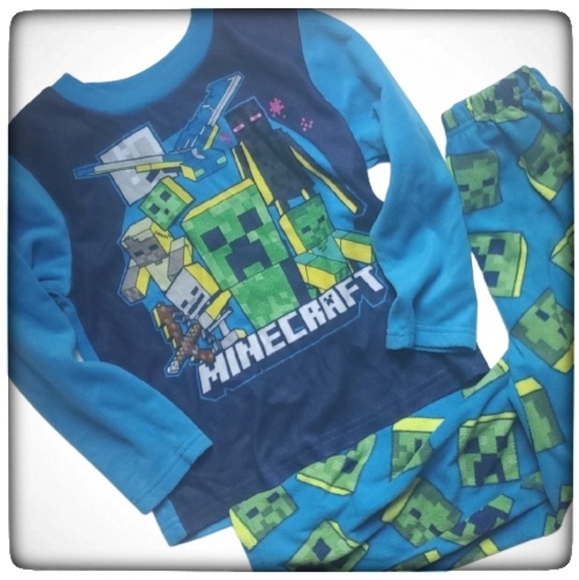 Minecraft | Pajamas | Minecraft Boys Pajama Fleece Set6 | Poshmark